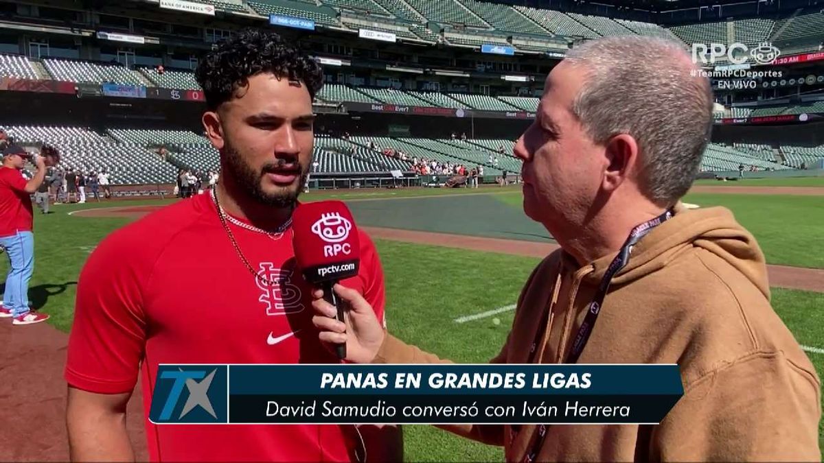 MLB: Iván Herrera habló en exclusiva para RPC desde el Oracle Park