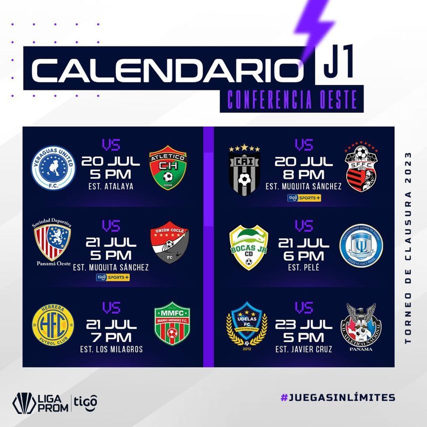 Liga Prom: Torneo arranca el 20 de julio