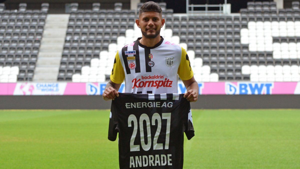 Andrés Andrade vuelve al LASK Linz de Austria