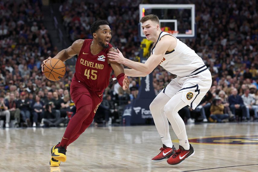 NBA: Los Cleveland Cavaliers de Donovan Mitchell vencieron a los Nuggets