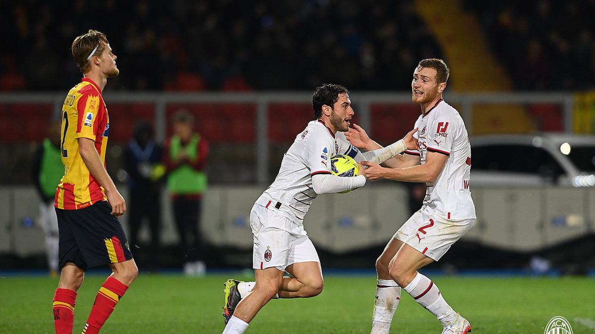 El AC Milan rescata empate contra el Lecce