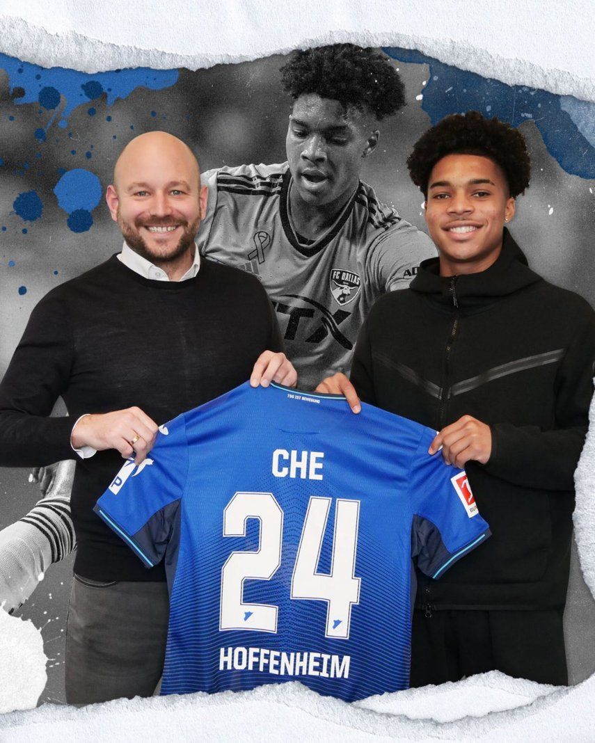 Hoffenheim ficha a la promesa estadounidense Justin Che