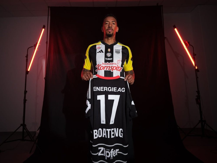 Jerome Boateng fichó por el LASK Linz, club del panameño Andrés Andrade