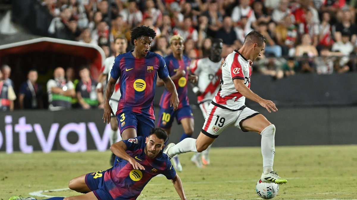 El FC Barcelona igualó con el Rayo Vallecano en la jornada 3 de LaLiga