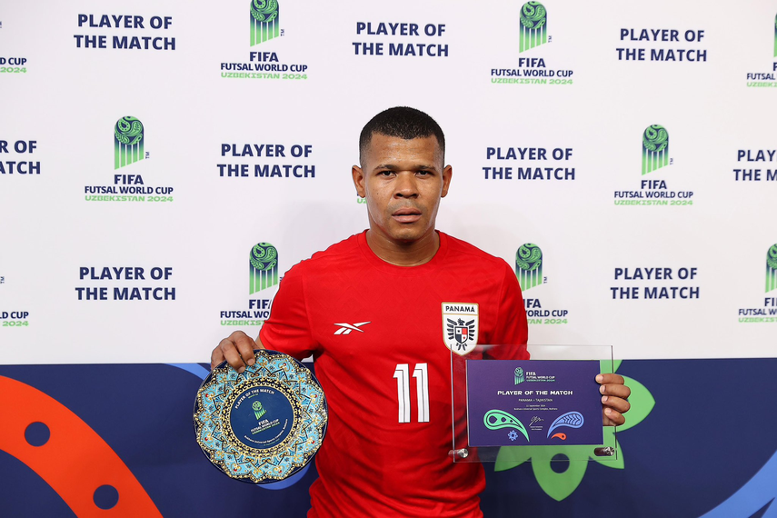Abdiel Castrellón, máximo goleador de Panamá Futsal en Copas del Mundo