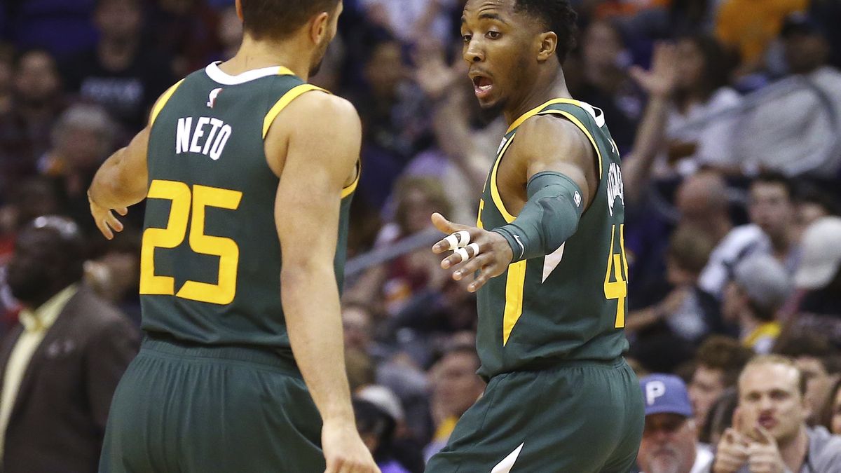 Mitchell e Ingles llevan a Jazz a triunfo ante Suns