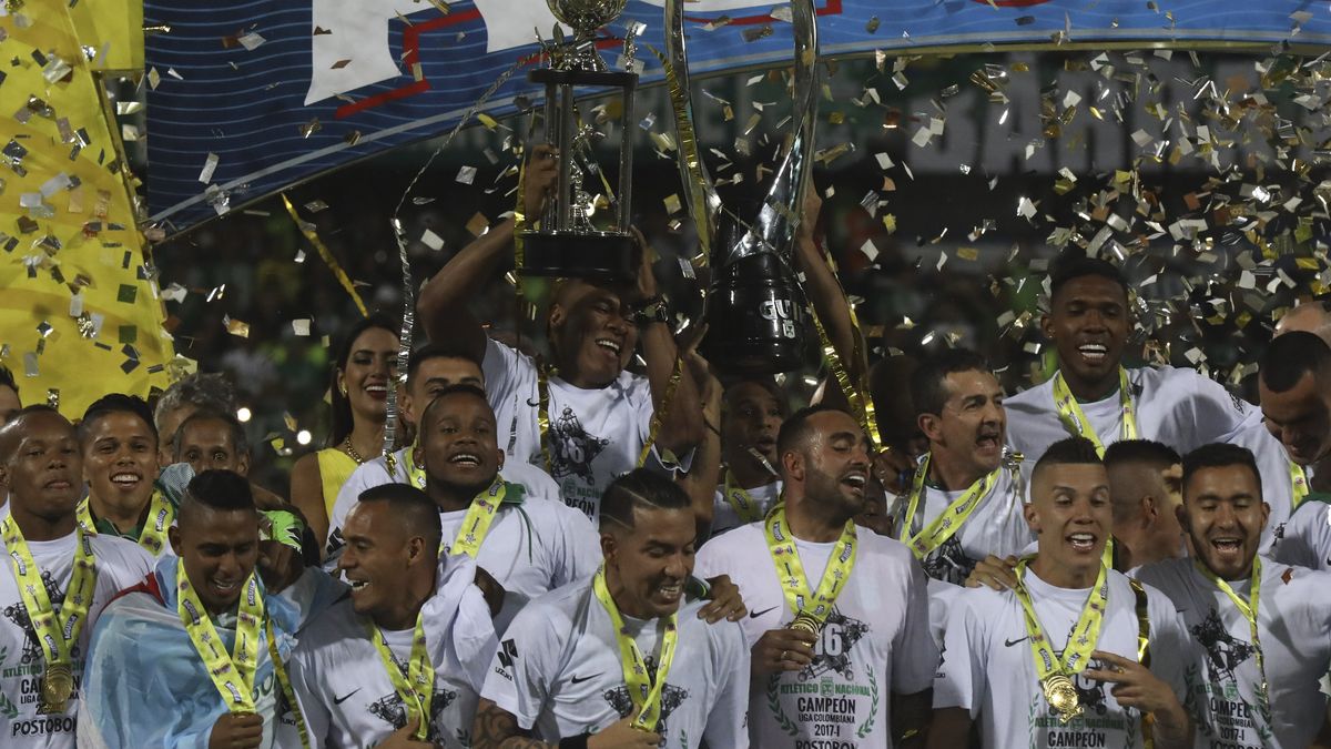 Atlético Nacional de Roderick Miller campeón del fútbol colombiano