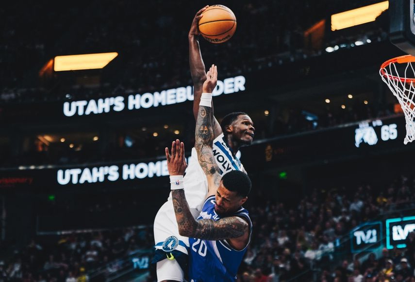 NBA: Anthony Edwards vuelve hacer impresionante volcada con Timberwolves
