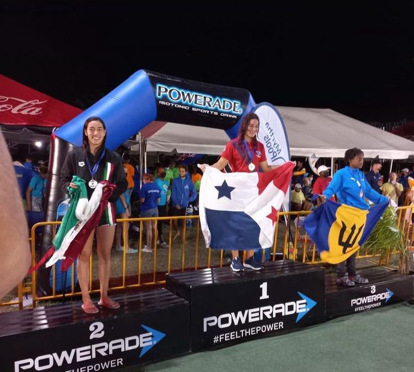 Emily Santos brilla en Barbados y suma medallas de oro en el CCCAN 2022