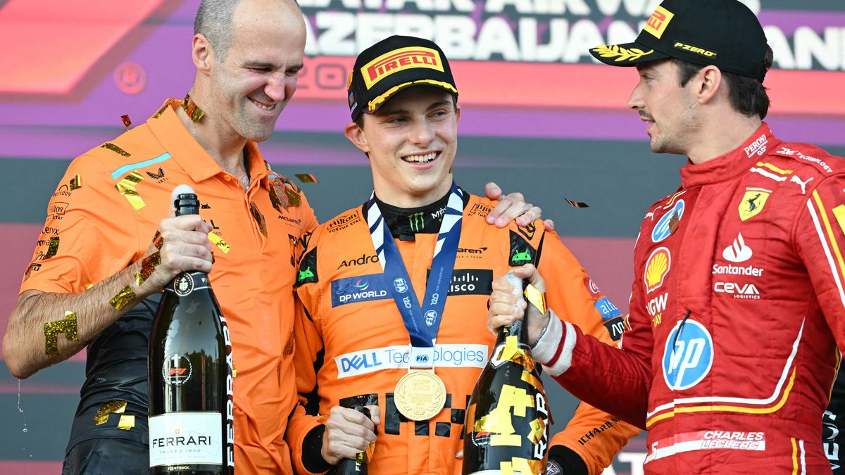 Fórmula 1: Oscar Piastri se llevó el Gran Premio de Azerbaiyán