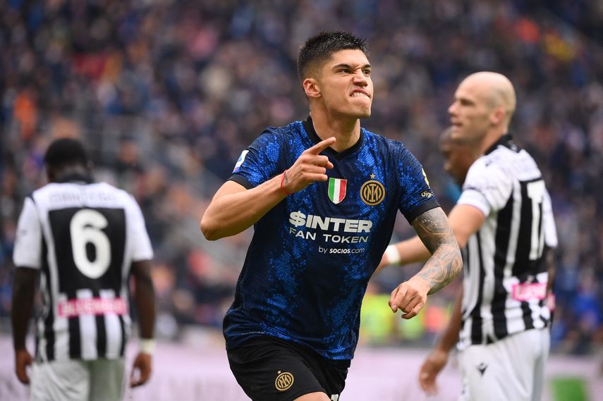 Serie A: Dos goles de Correa ante Udinese consolidan al Inter en podio