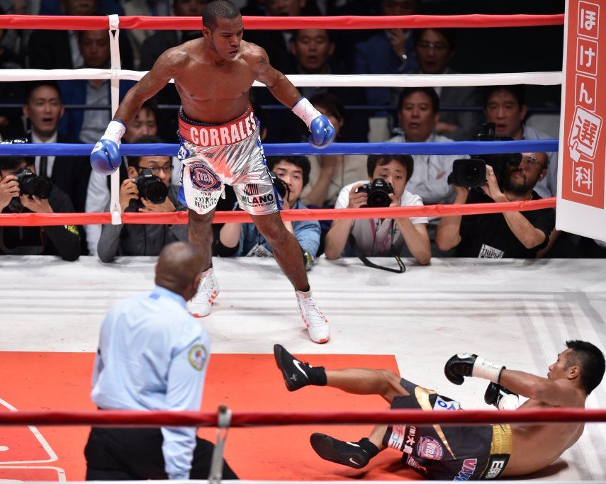 Jezreel Corrales se corona campeón de las 130 lbs