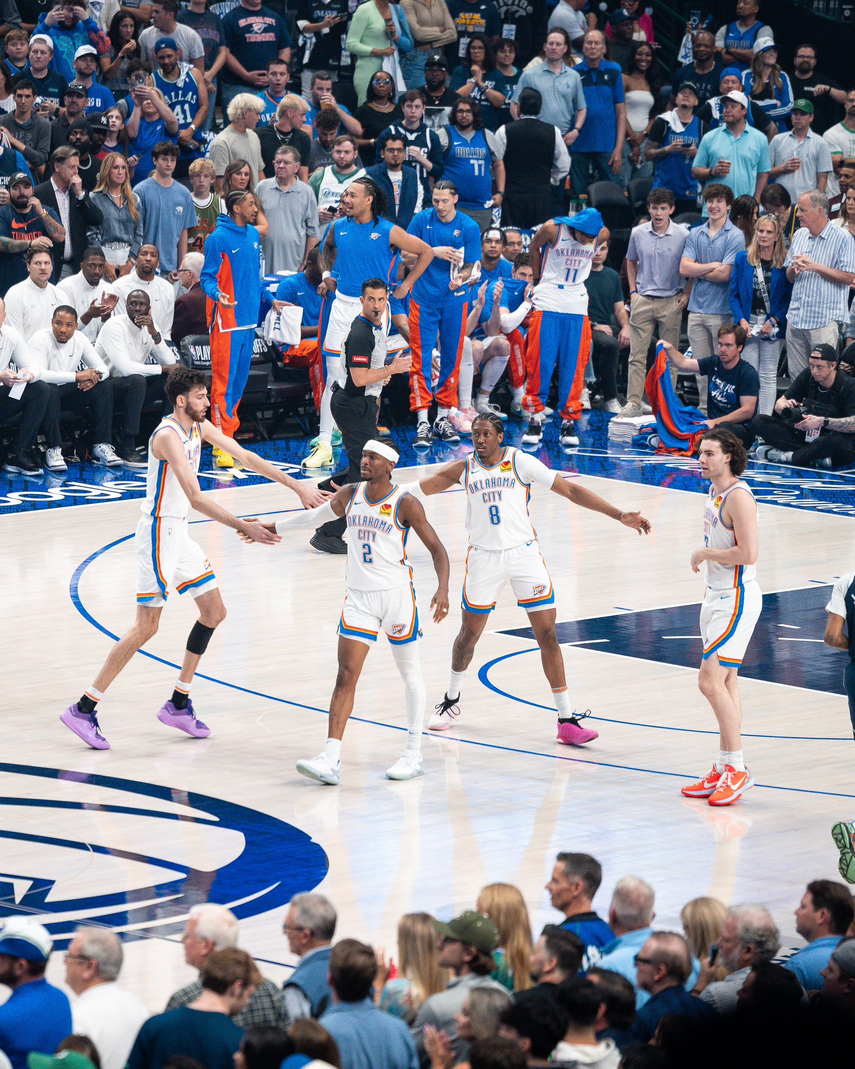 NBA: OKC Thunder le remontó a Dallas para empatar la Semis de conferencia