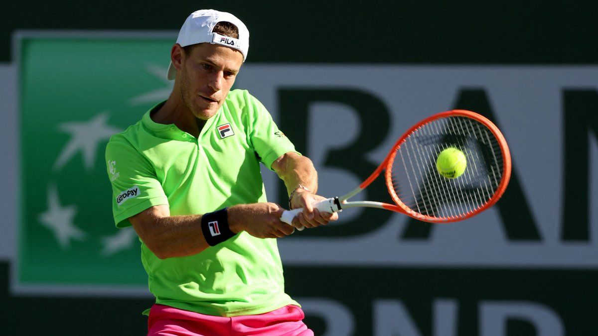 Indian Wells: El argentino Diego Schwartzman cayó ante John Isner