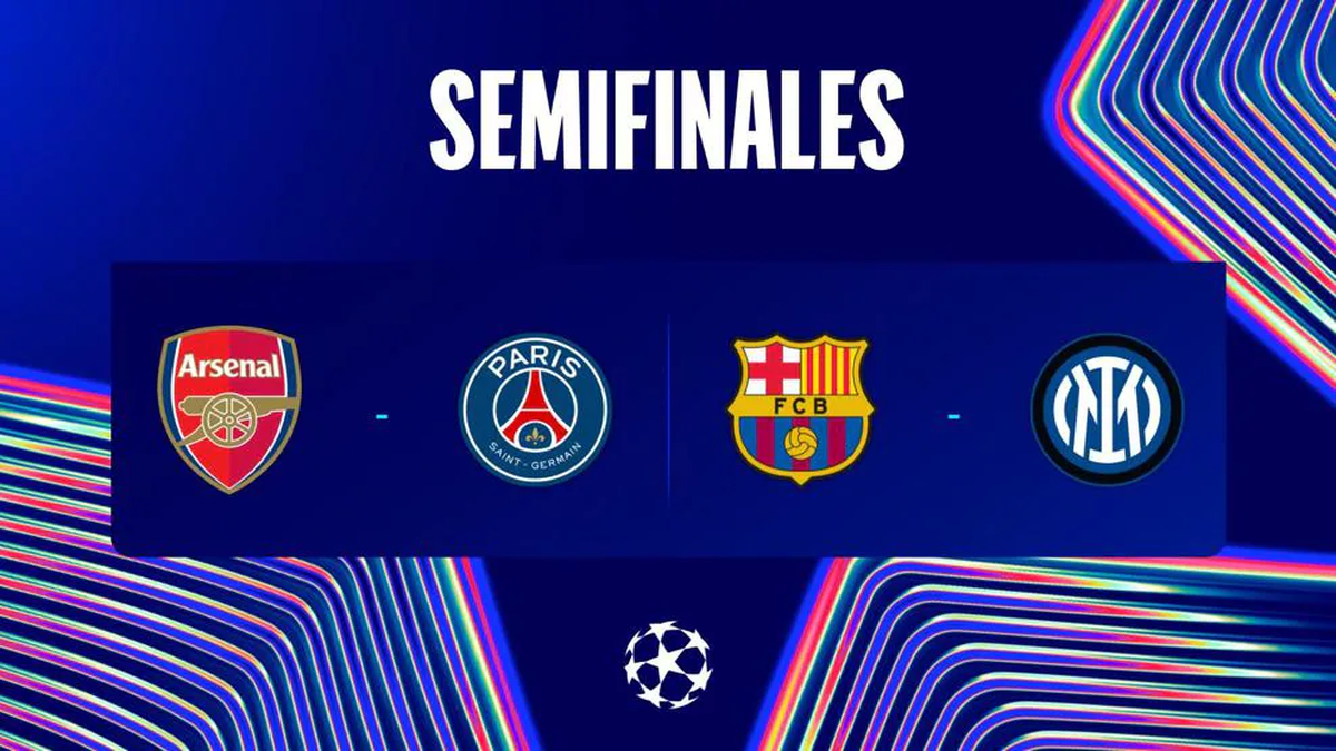 Champions League: Día y hora de las semifinales