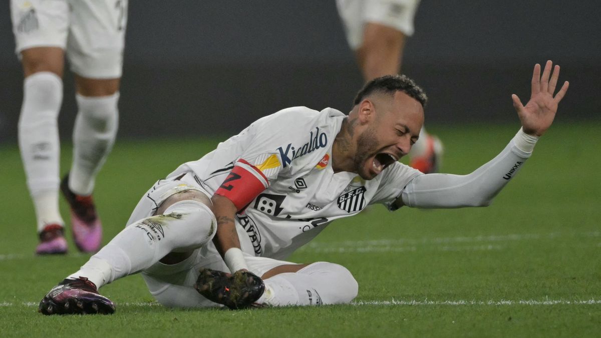 Neymar Jr y la maldición de las lesiones no lo dejan en paz