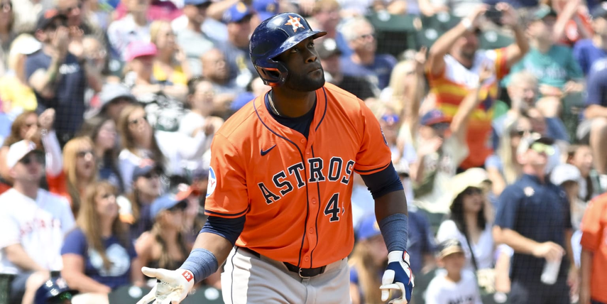 MLB: Yordan Álvarez conectó el décimo ciclo en la historia de los Astros