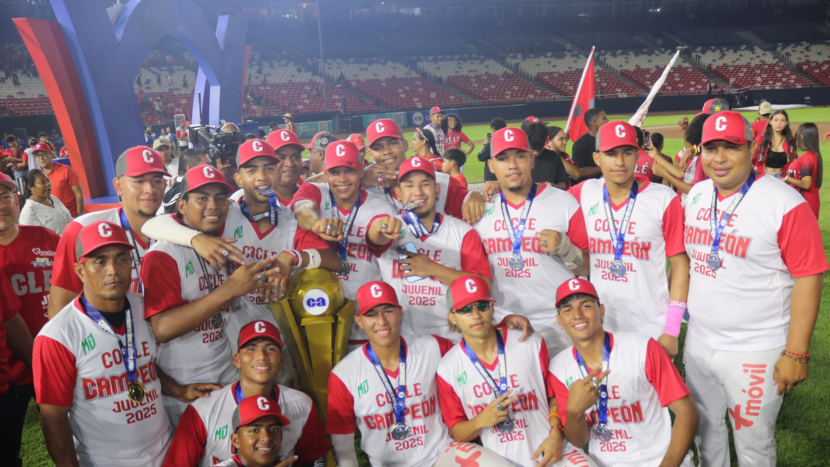 Béisbol Juvenil 2025: Coclé y un dominio categórico en los últimos 8 años