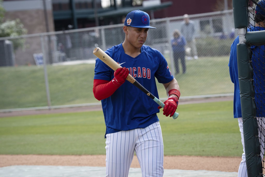 Los Cubs bajan a Miguel Amaya a Triple A