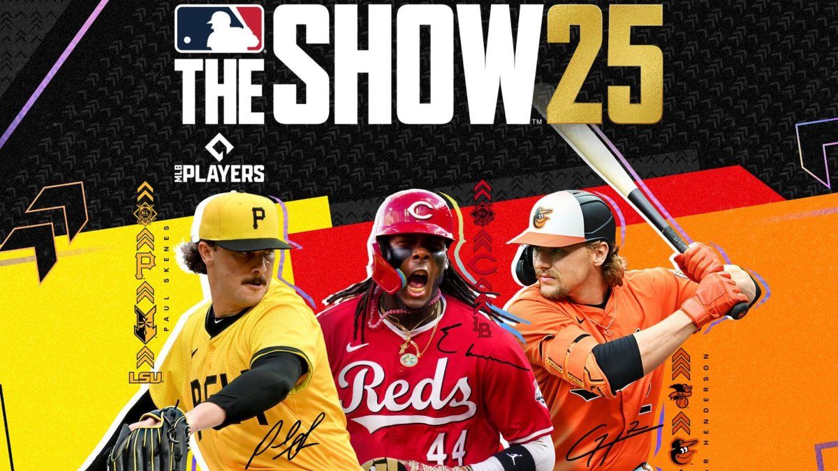 MLB The Show 2025: Paul Skenes, Gunnar Henderson y Elly De La Cruz en la portada