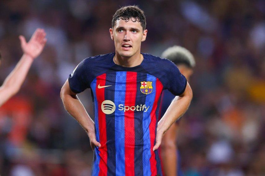 Barcelona anuncia que Andreas Christensen sufre un esguince en el tobillo