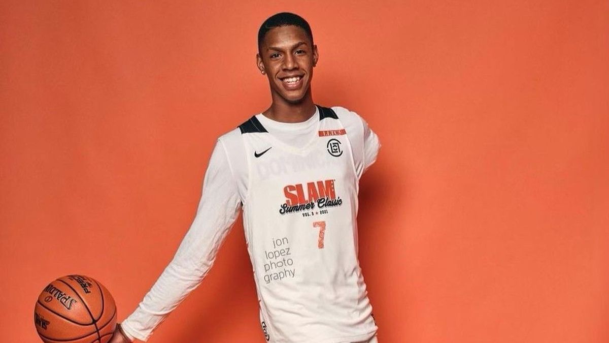 Hansel Emmanuel, el joven con un brazo que sueña con llegar a la NBA