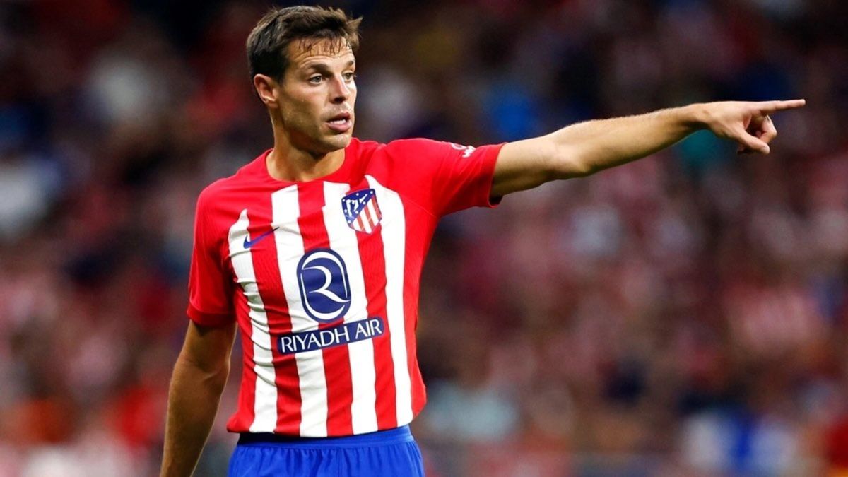 El Atlético de Madrid anuncia la baja de César Azpilicueta