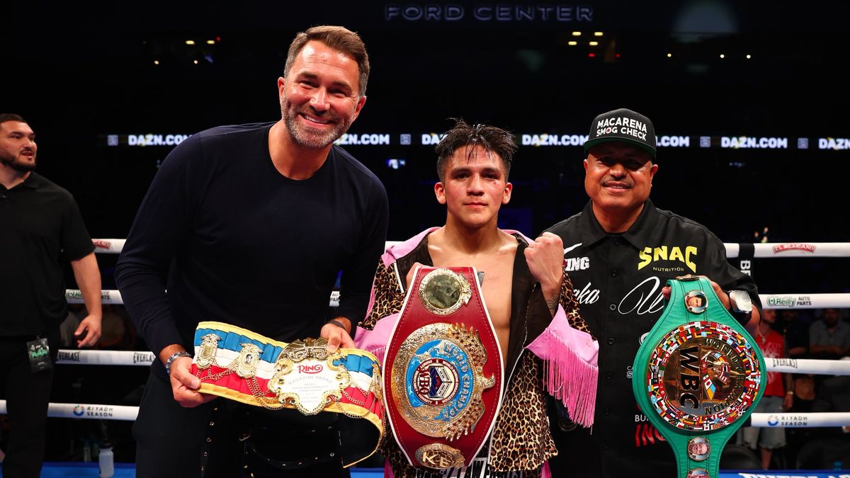 Bam Jesse Rodríguez brilló en unificación súpermosca en Frisco, Texas