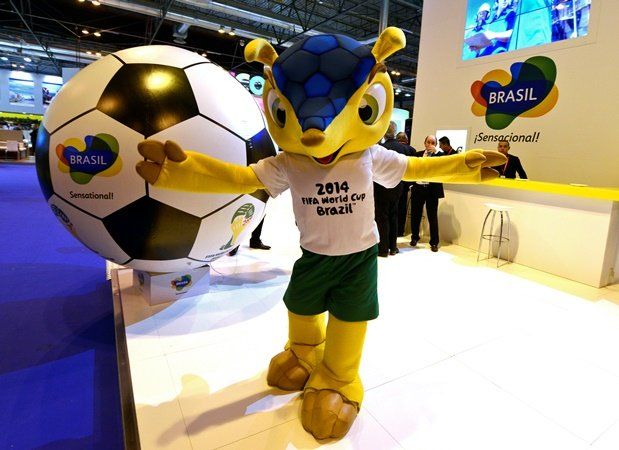 Brasil quiere salvar armadillo mascota del Mundial