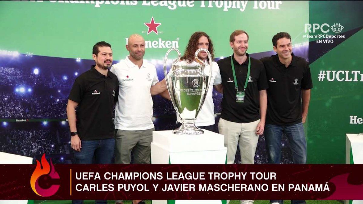 Champions League: Javier Mascherano y Carles Puyol llegan con la ...