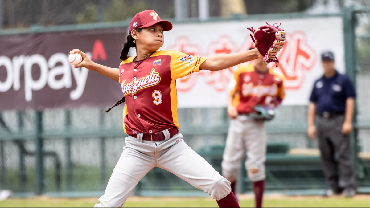 Copa Mundial de Béisbol U12: Conoce a la princesa del béisbol de Venezuela