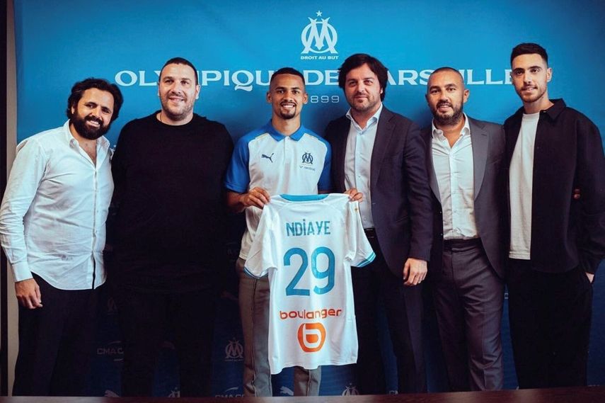 Iliman Ndiaye firma contrato con el Olympique de Marsella