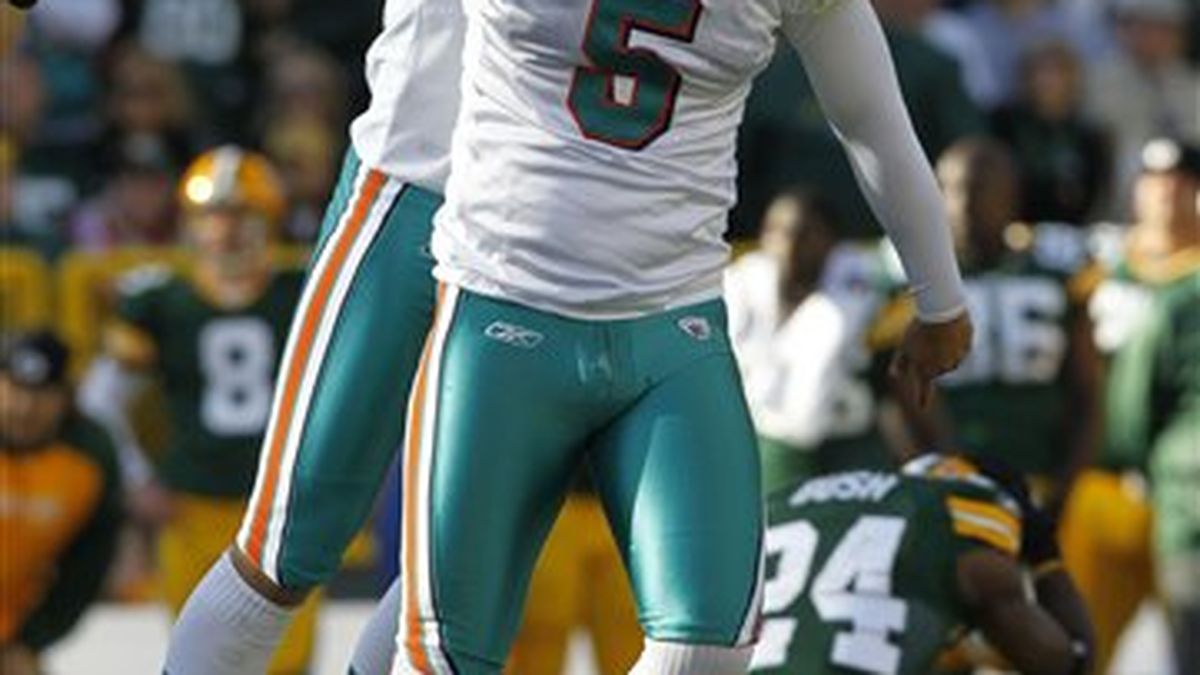 NFL: Dolphins 23, Packers 20; Carpenter define con gol de campo