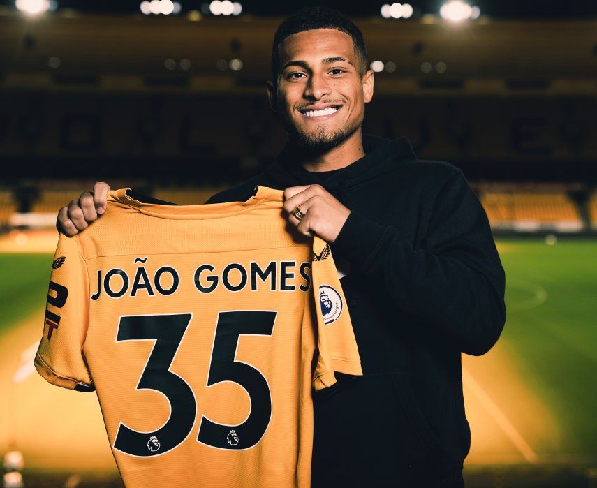 Joao Gomes deja el Flamengo y llega al Wolverhampton