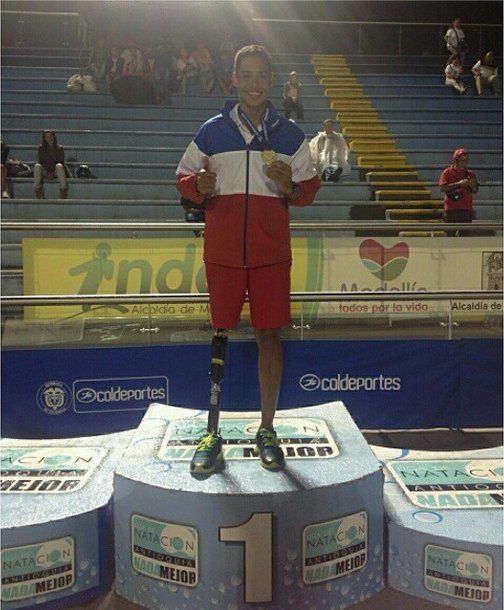 César Barría logra oro en II Open Internacional Paralímpico