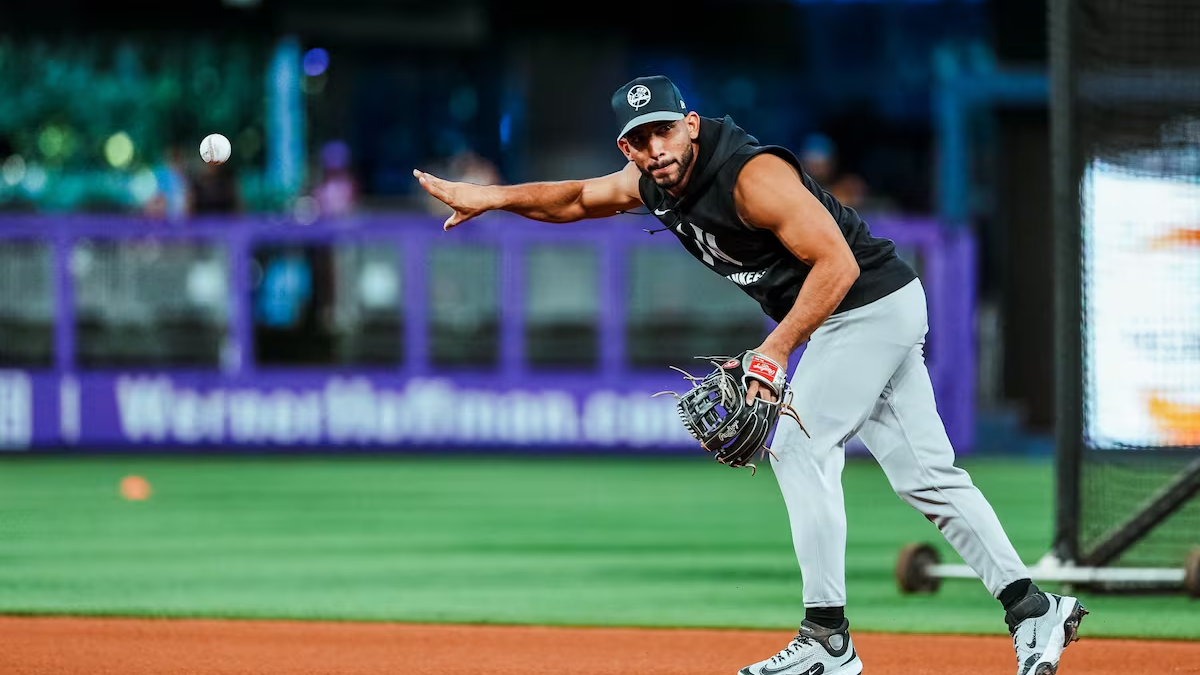 MLB: José Caballero tendrá su primera titularidad con los Yankees