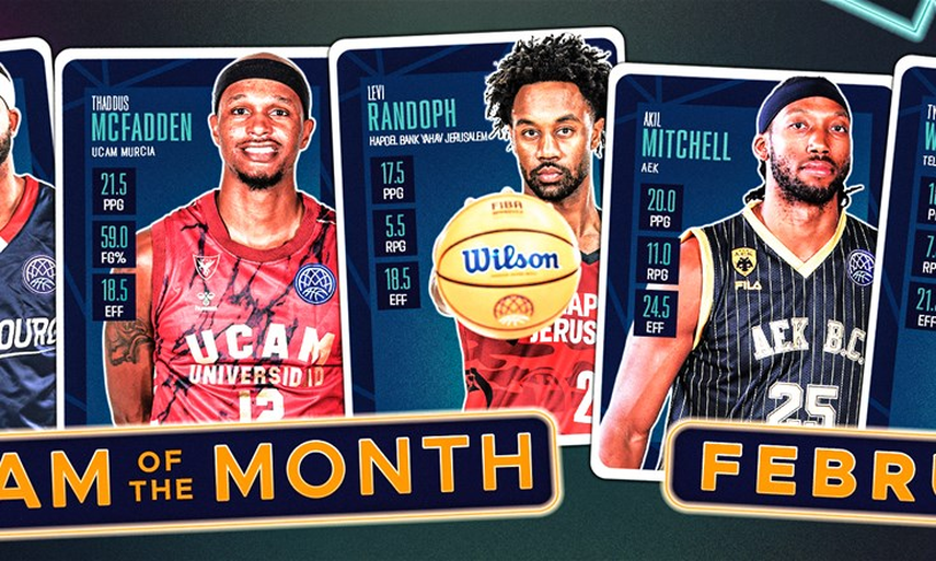 Panameño Akil Mitchell fue elegido jugador del mes en la Basketball ...