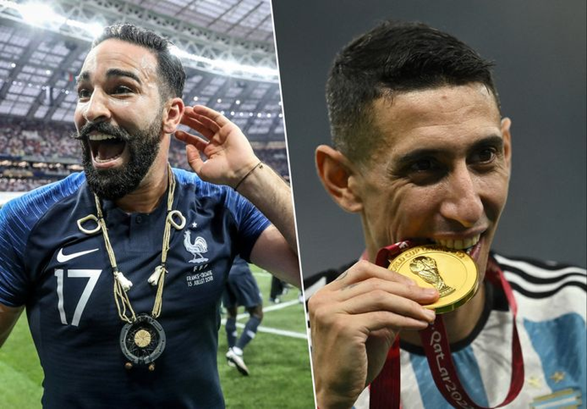 Adil Rami le responde a Di María tras defender al Dibu Martínez
