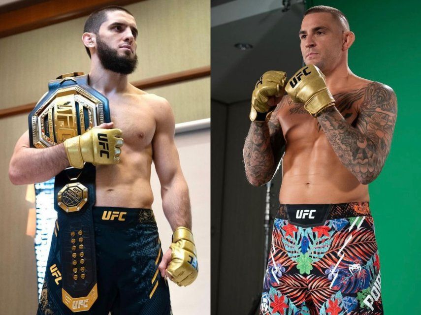 UFC 302: Islam Makhachev y El Diamante Dustin Poirier, choque por la ...