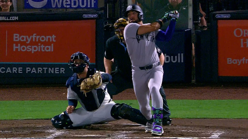 MLB: José Caballero remolcó carrera en triunfo de Yankees sobre Astros