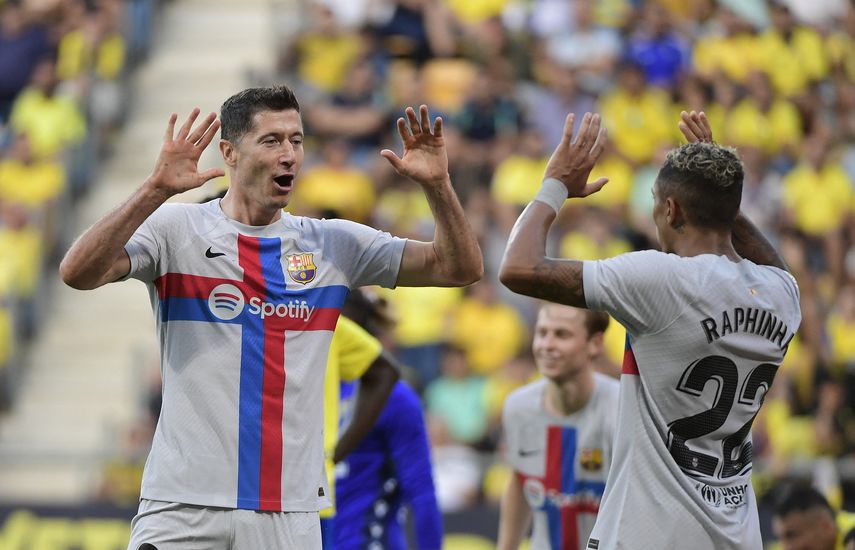 Robert Lewandowski sigue goleando en victoria del Barcelona Robert Lewandowski sigue goleando en victoria del Barcelona