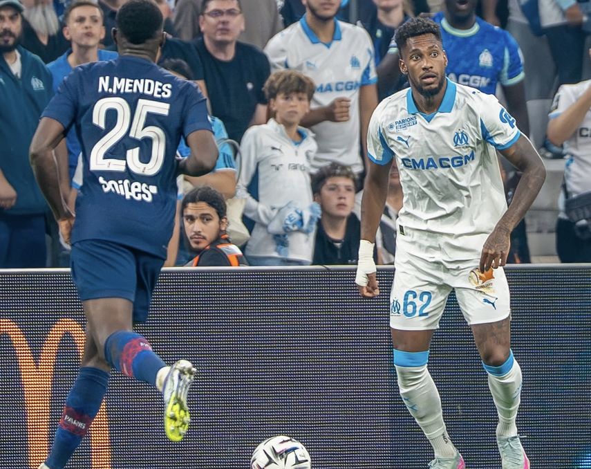 El Olympique de Marsella de Michael Amir Murillo le gana al PSG en el ...