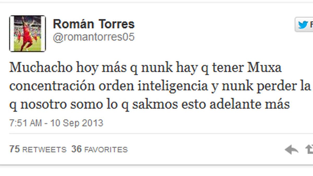 Mucha concentración, orden e inteligencia pide Román Torres