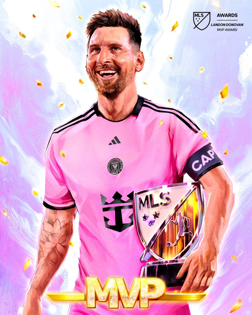 Lionel Messi conquista su primer MVP en la MLS
