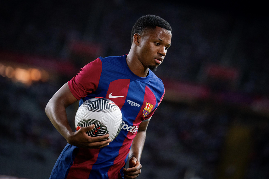 El FC Barcelona renovó a Ansu Fati y lo cedió al Mónaco