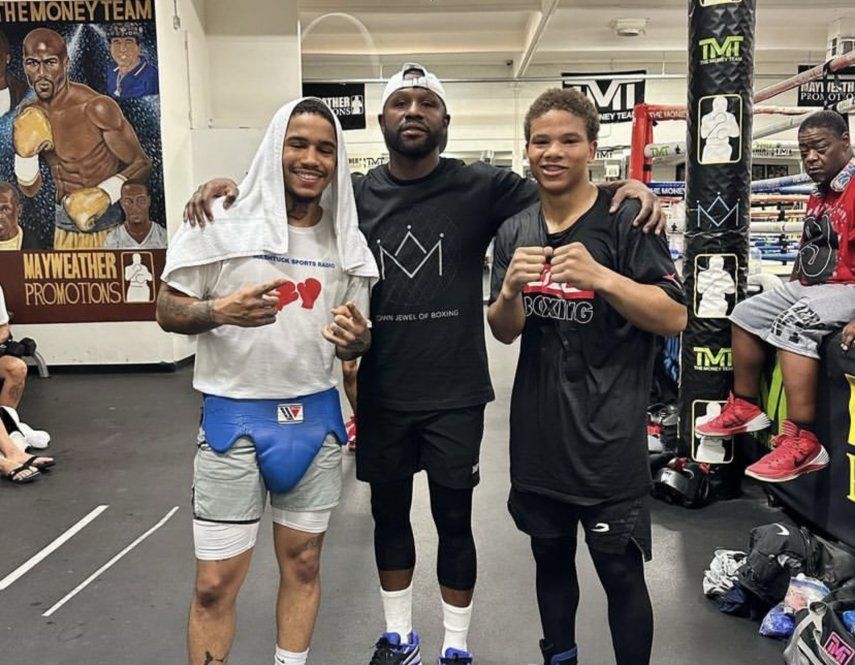 Curmel Moton, la joven estrella de Mayweather Promotions que brilla ...