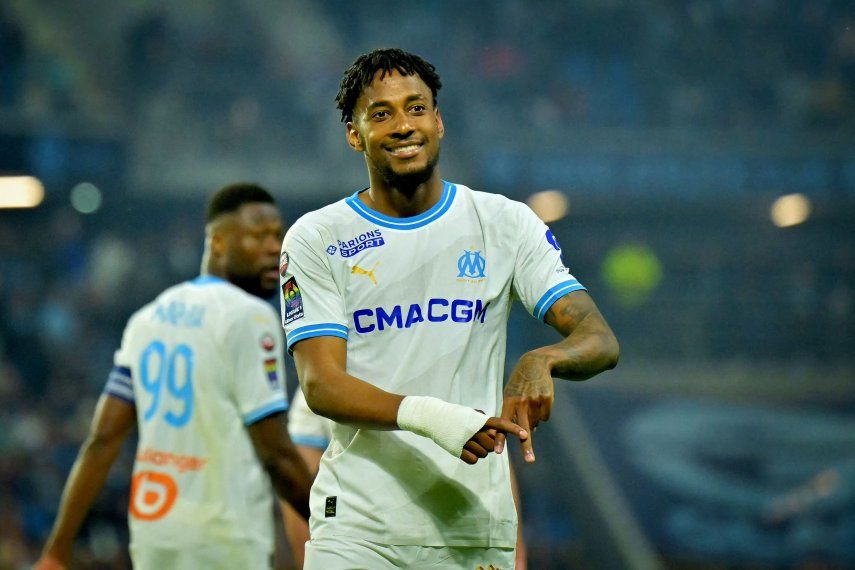 Números de Michael Amir Murillo con el Marsella vs Stade Brestois