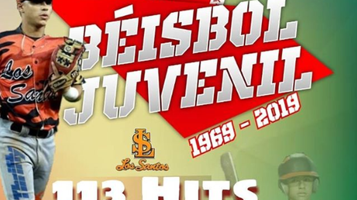 Adrian Montero iguala récord de imparables en el Béisbol Juvenil