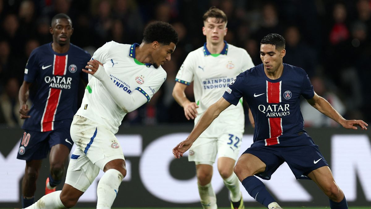 Champions League: El PSG empata con el PSV y no despegan