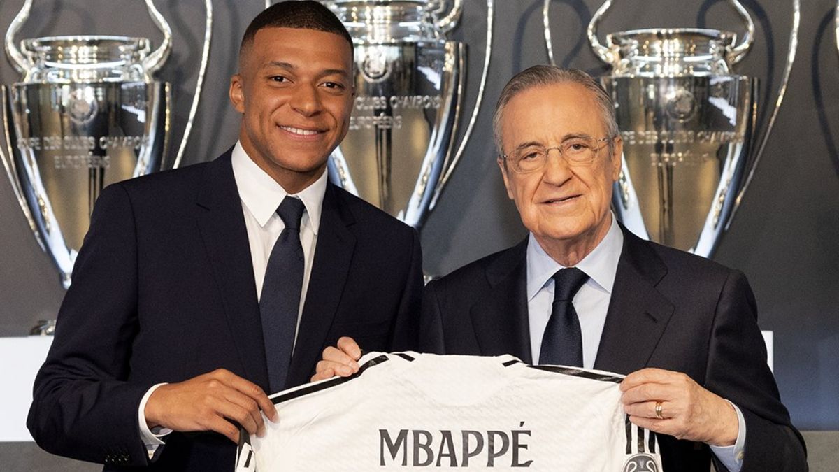 Kylian Mbappé es presentado como nuevo jugador del Real Madrid